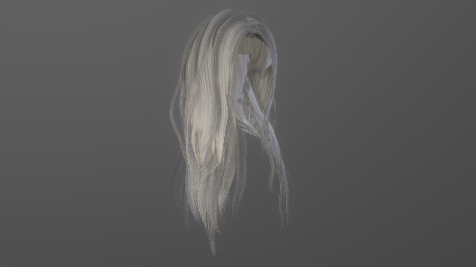 Long Hair Styled To The Sides (With Bones) - Download Free 3D model by zHairezt [6f1360d ...