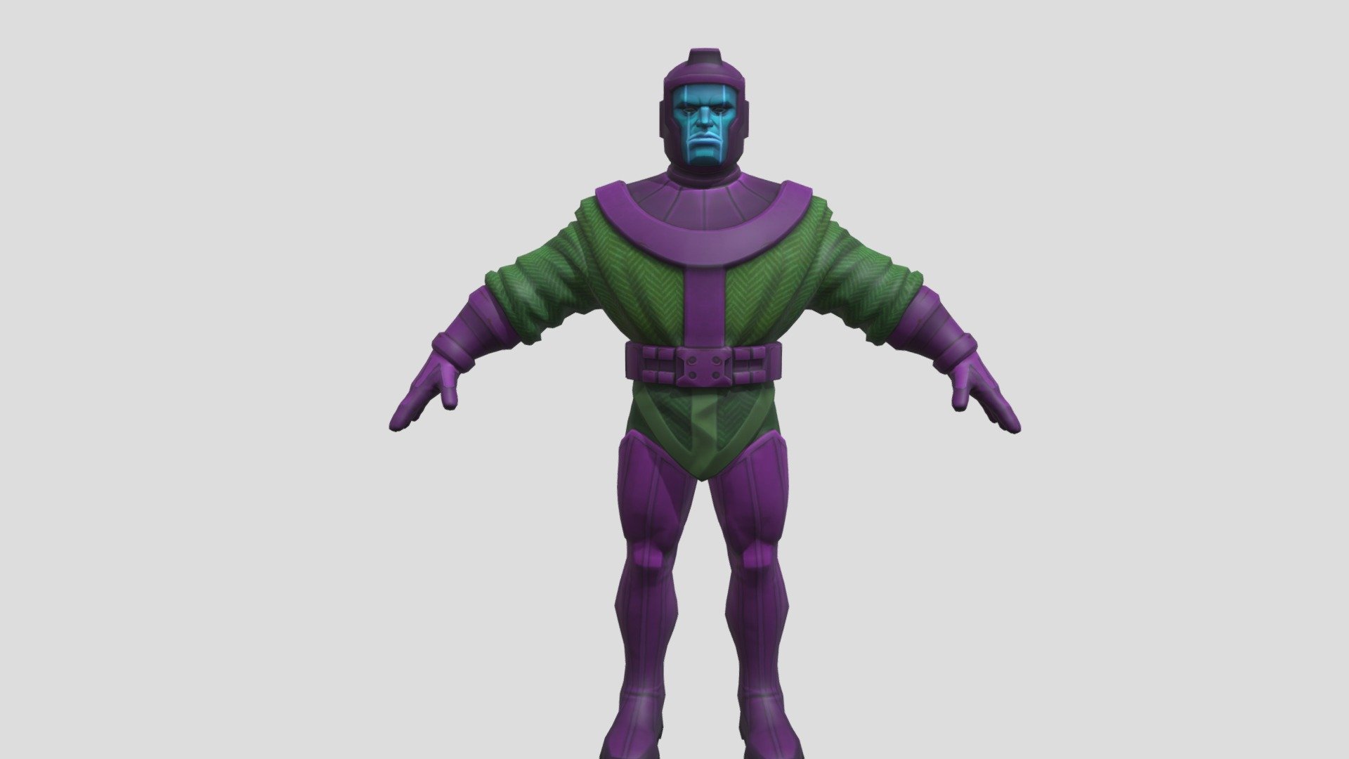 Kang (Textured) (Rigged) - Download Free 3D model by 3D MODELS ...