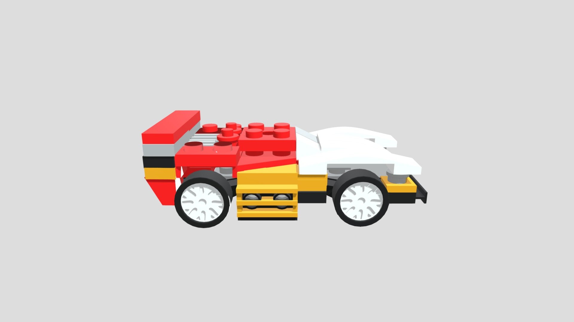 LEGO CAR - 3D model by Cip2001 [6f152ca] - Sketchfab