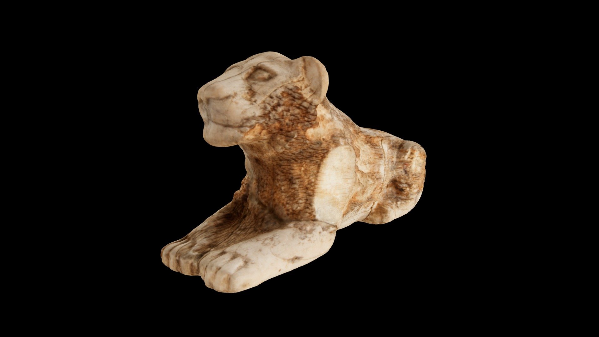 Egyptian Lion-Shaped Game Piece E7895 - 3D model by ISAC Museum ...