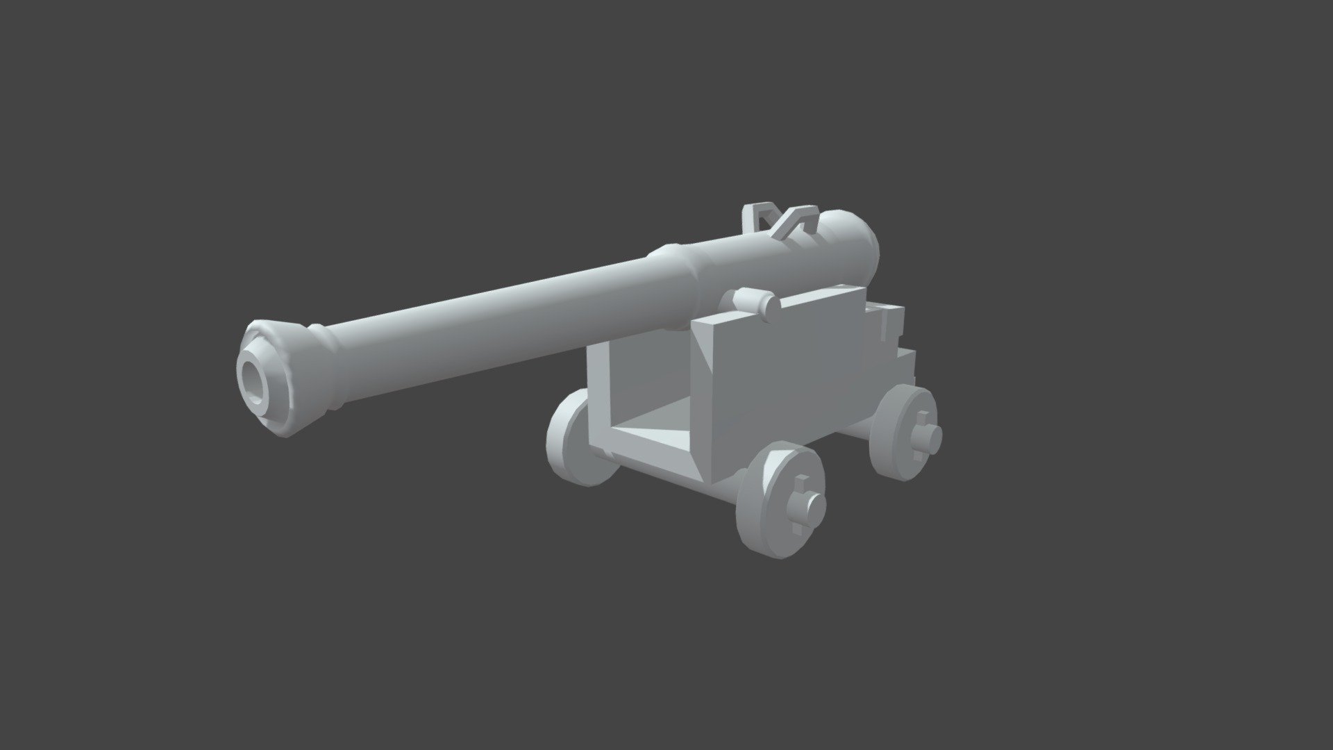 Cannon - 3D model by MichaelJustice [6f1698f] - Sketchfab