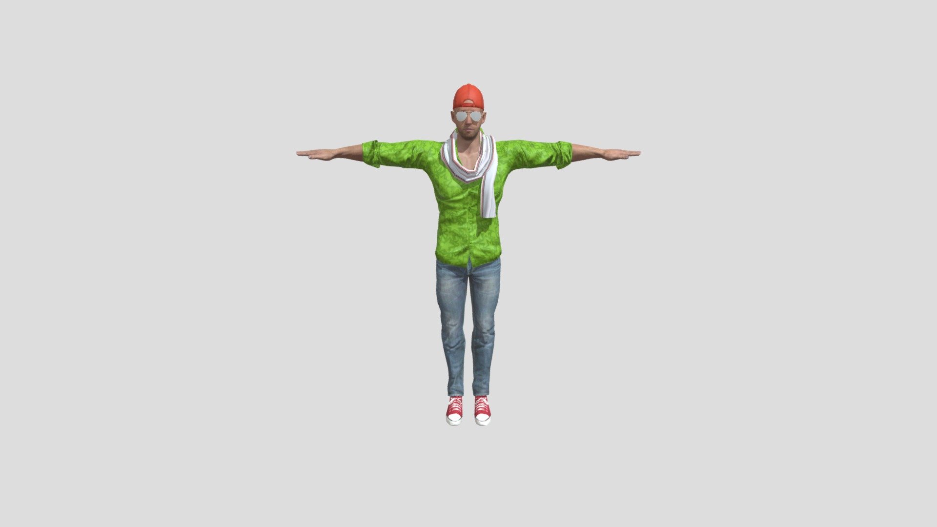 Indian theft auto Character - Download Free 3D model by VikFury (@vik ...