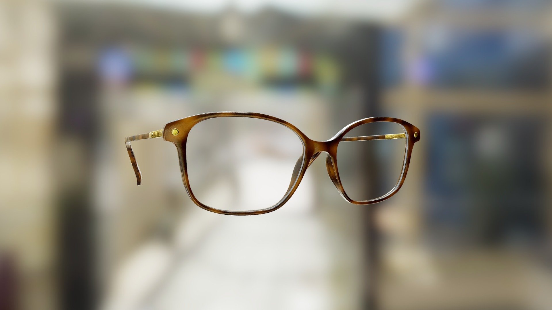 Generic Wellington Style Glasses (Brown) - 3D model by VirTry Teams ...