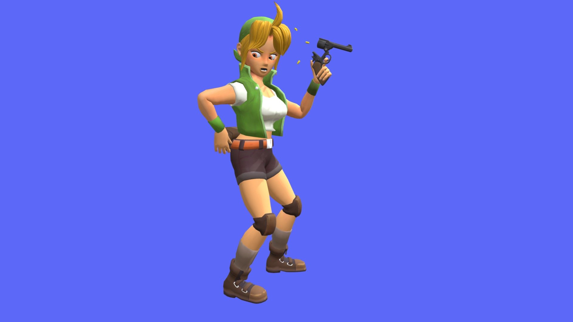 Eri_kasamoto - 3D model by SebastianRodriguezGonzalez [6f19816] - Sketchfab