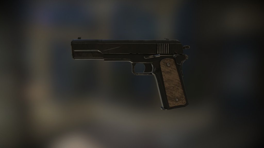 M1911 - 3D model by gulliblepotato [6f19aef] - Sketchfab