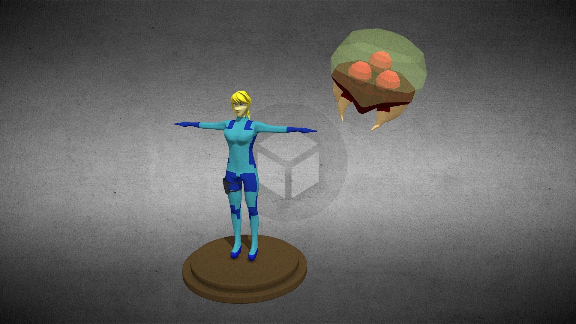 Modelo Zero Suit Samus - Download Free 3D model by yungwatata [6f19d16 ...