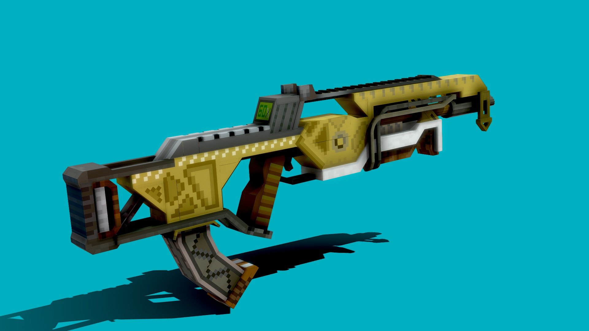 Flatline Apex Legends - 3D model by Artbor [6f1c075] - Sketchfab