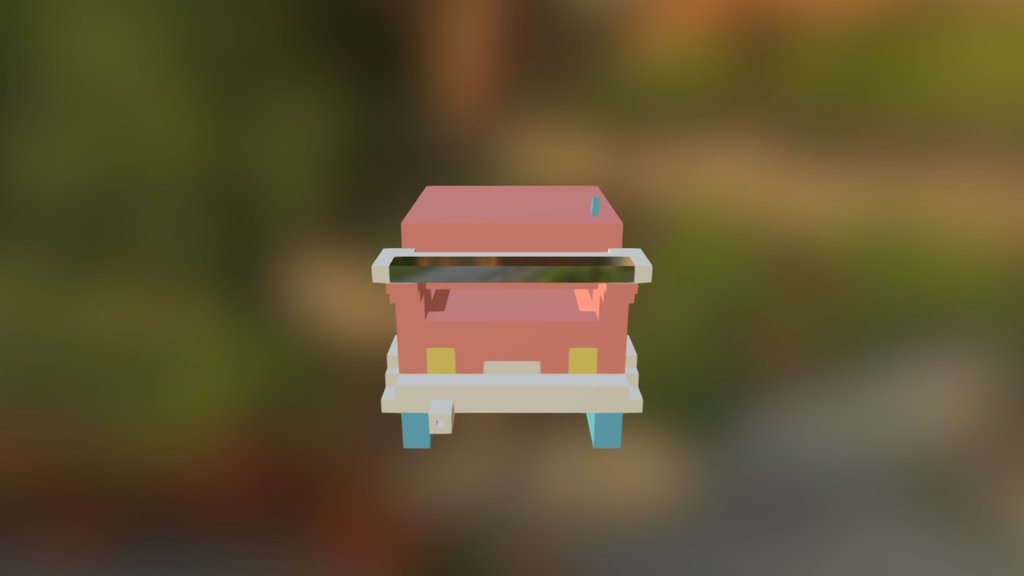 Pixelated Car - Download Free 3D model by Andrey (@AndreyPS) [6f1c2fc ...