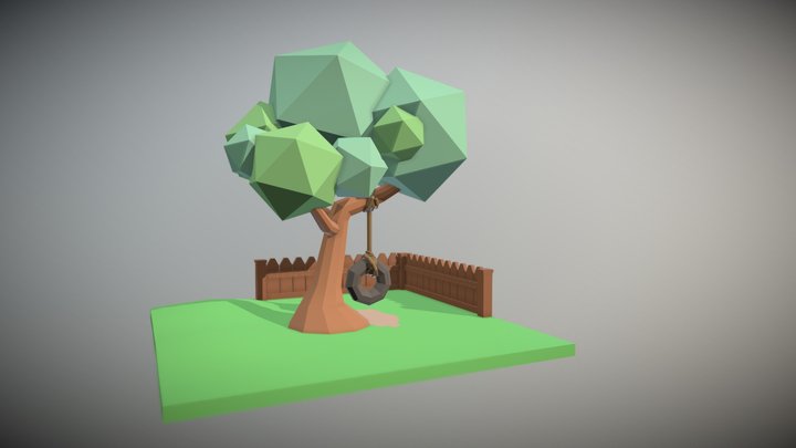 3dinktober2019-swing 3D models - Sketchfab
