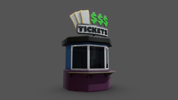Ticket-booth 3D models - Sketchfab