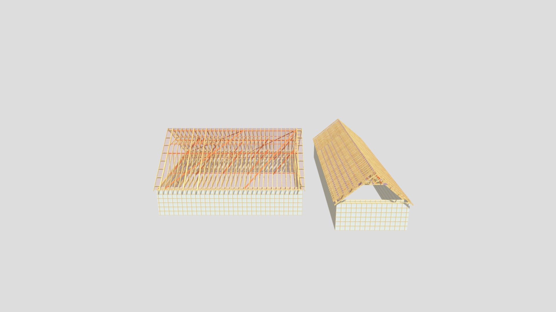 Proposed Roof John Paul C - Download Free 3D model by Ballyglasstruss ...
