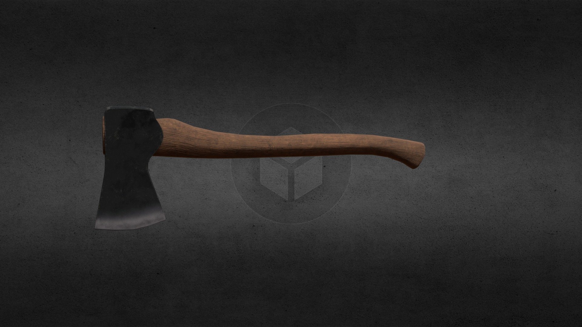One handed axe - 3D model by Eddy_N. [6f1d485] - Sketchfab