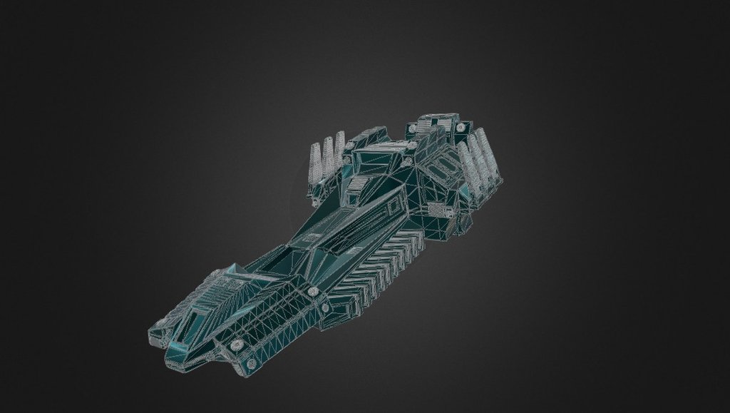 Commander Ship1 - 3D model by demongorgan [6f1daf3] - Sketchfab