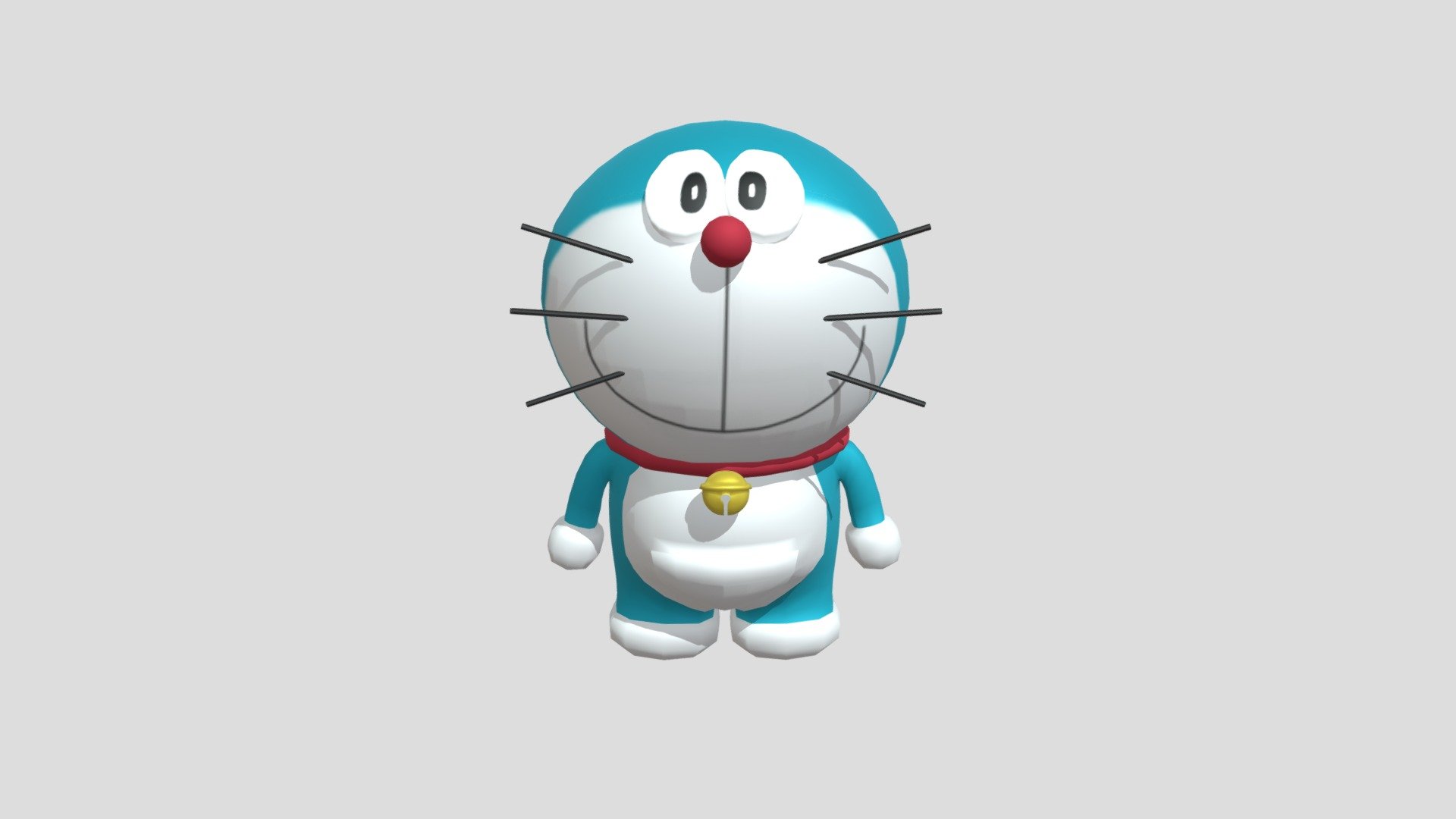 Doraemon - Download Free 3D model by 123 (@chonghuixin.s1s1) [6f1dff3 ...
