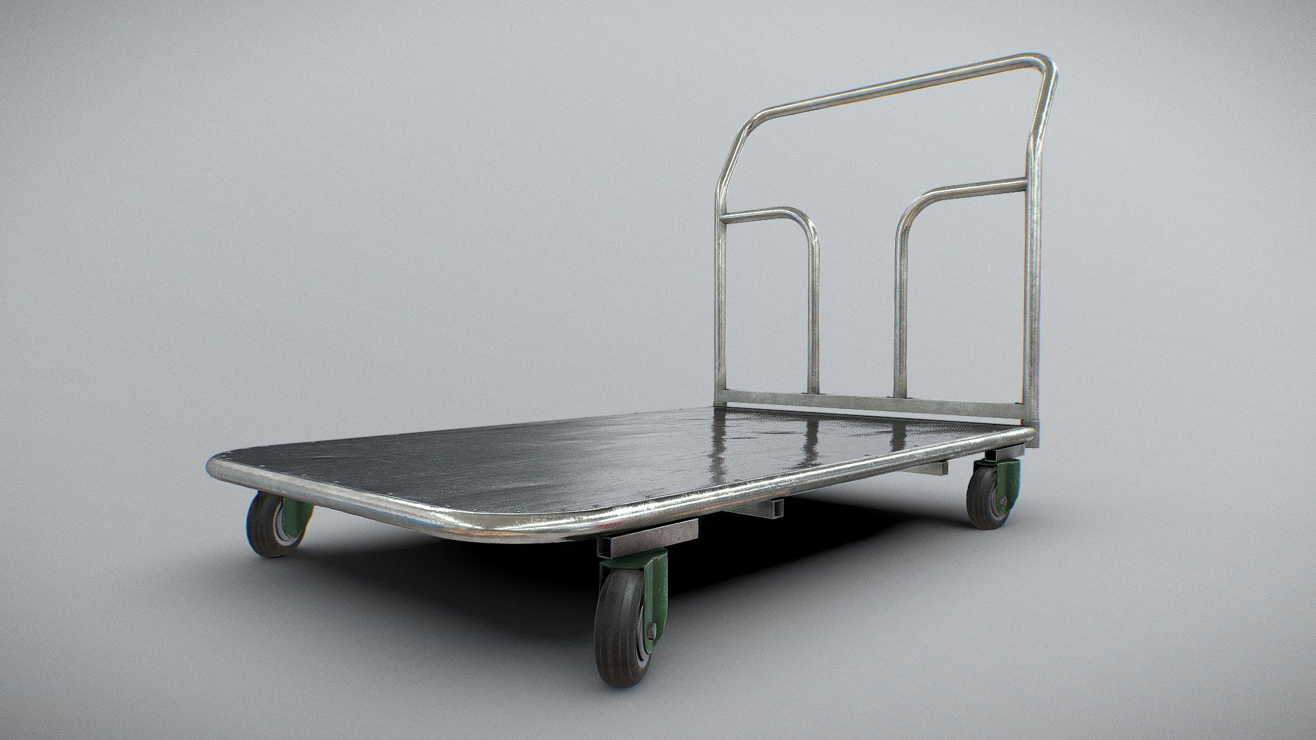 Simple Platform Trolley - Download Free 3D model by Artem P (@temp0 ...