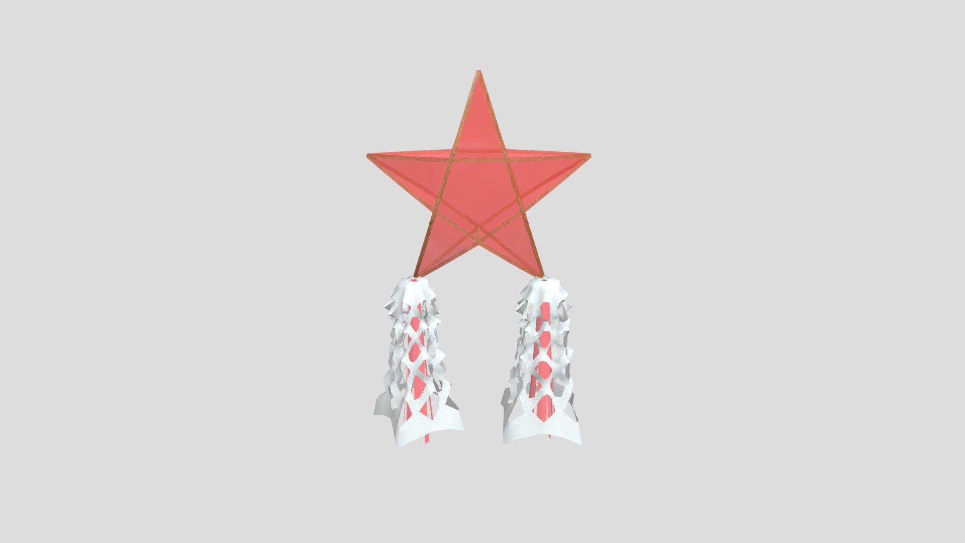 Parol - Philippine Star Lantern - Buy Royalty Free 3D model by ...