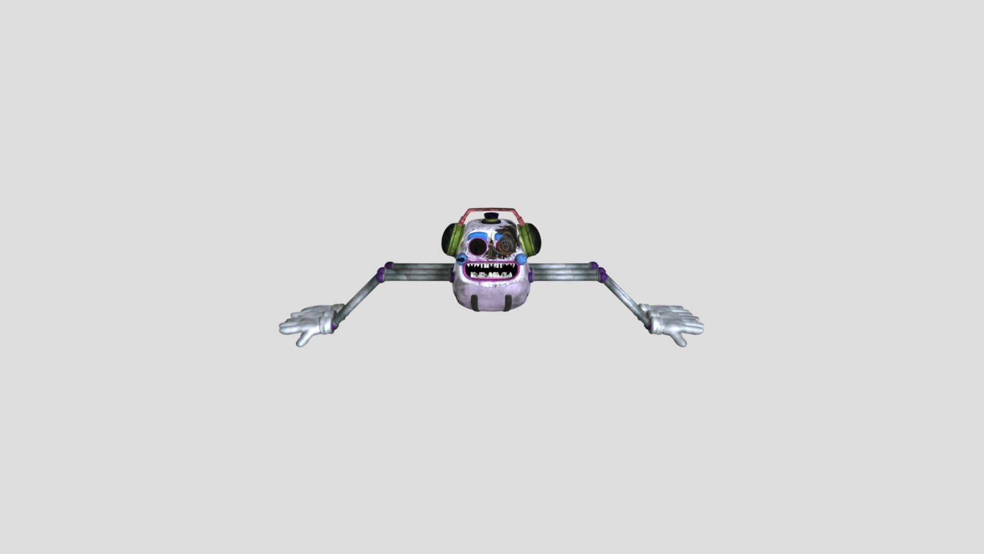 Ruin dj music man (HW2) - Download Free 3D model by Wert6381 [6f1ea60 ...