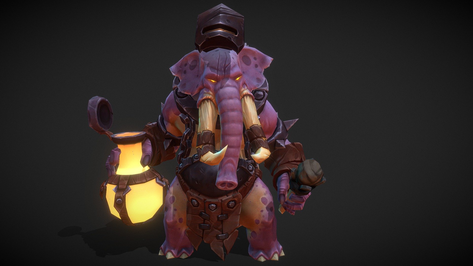 ELEPHAS - 3D model by Andrey (@fruitmamba) [6f1f4a8] - Sketchfab