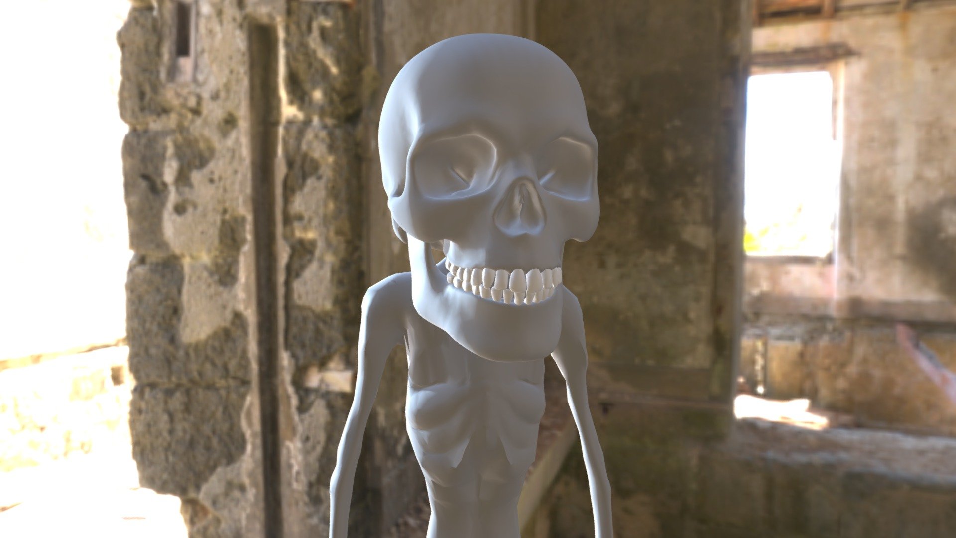 Skull Head - Download Free 3D model by Poopo192 🎃👻 (@Edward_Johnson_3 ...