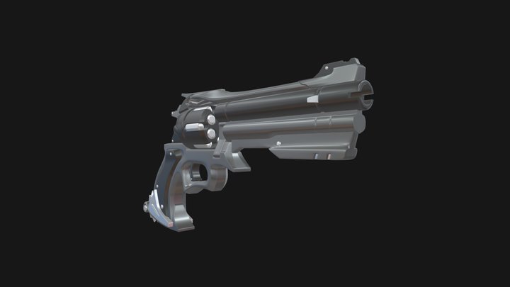 Revolver-model 3D models - Sketchfab