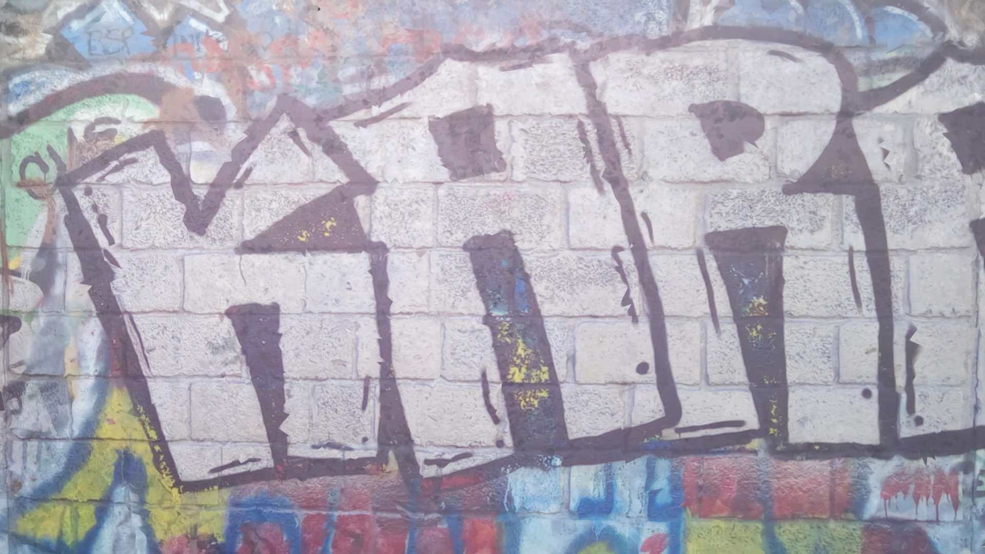 Ufa graffity - Download Free 3D model by vfrckkkf [6f222d6] - Sketchfab