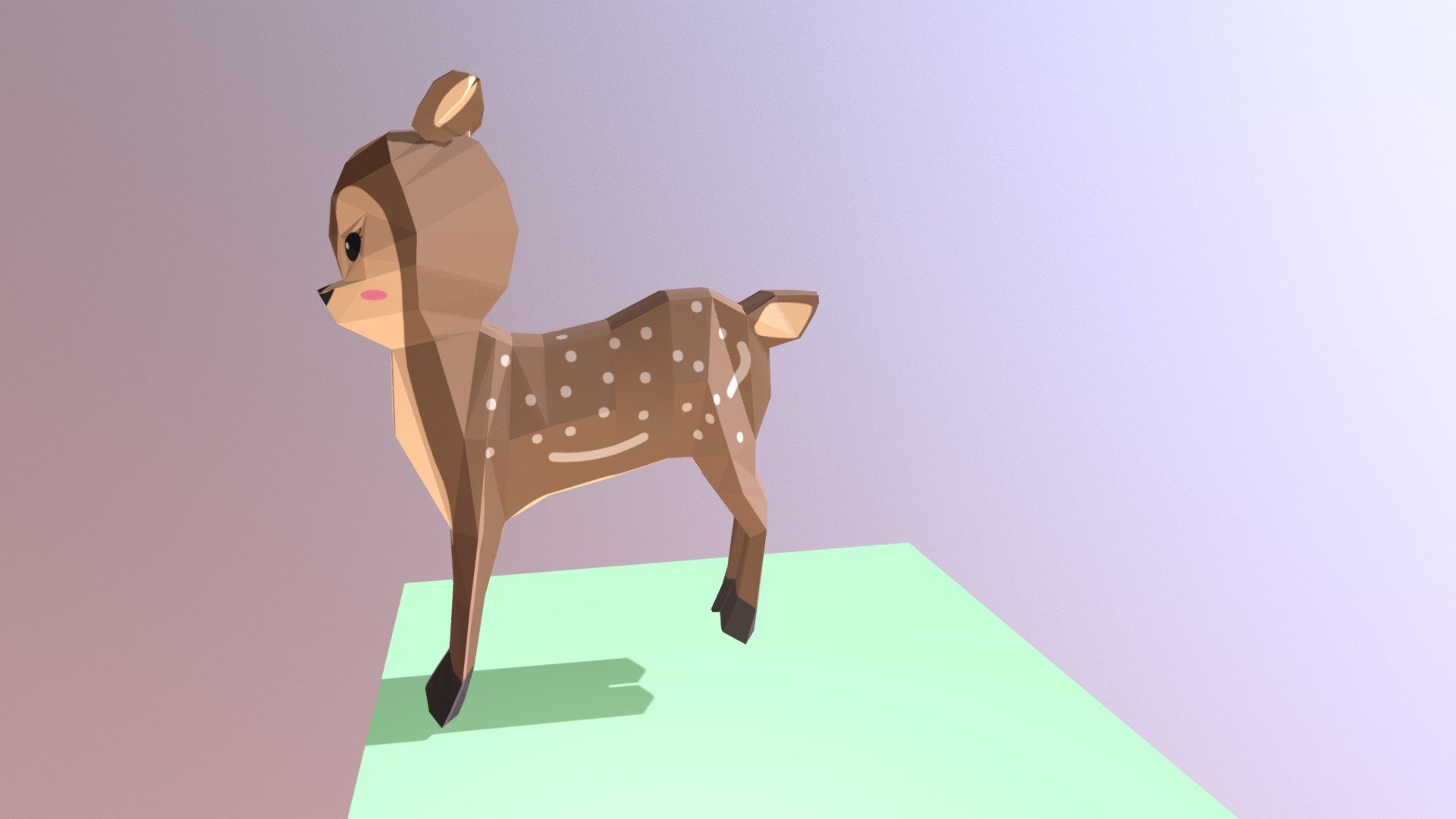 Deer - 3D model by smjhs970509 [6f22997] - Sketchfab