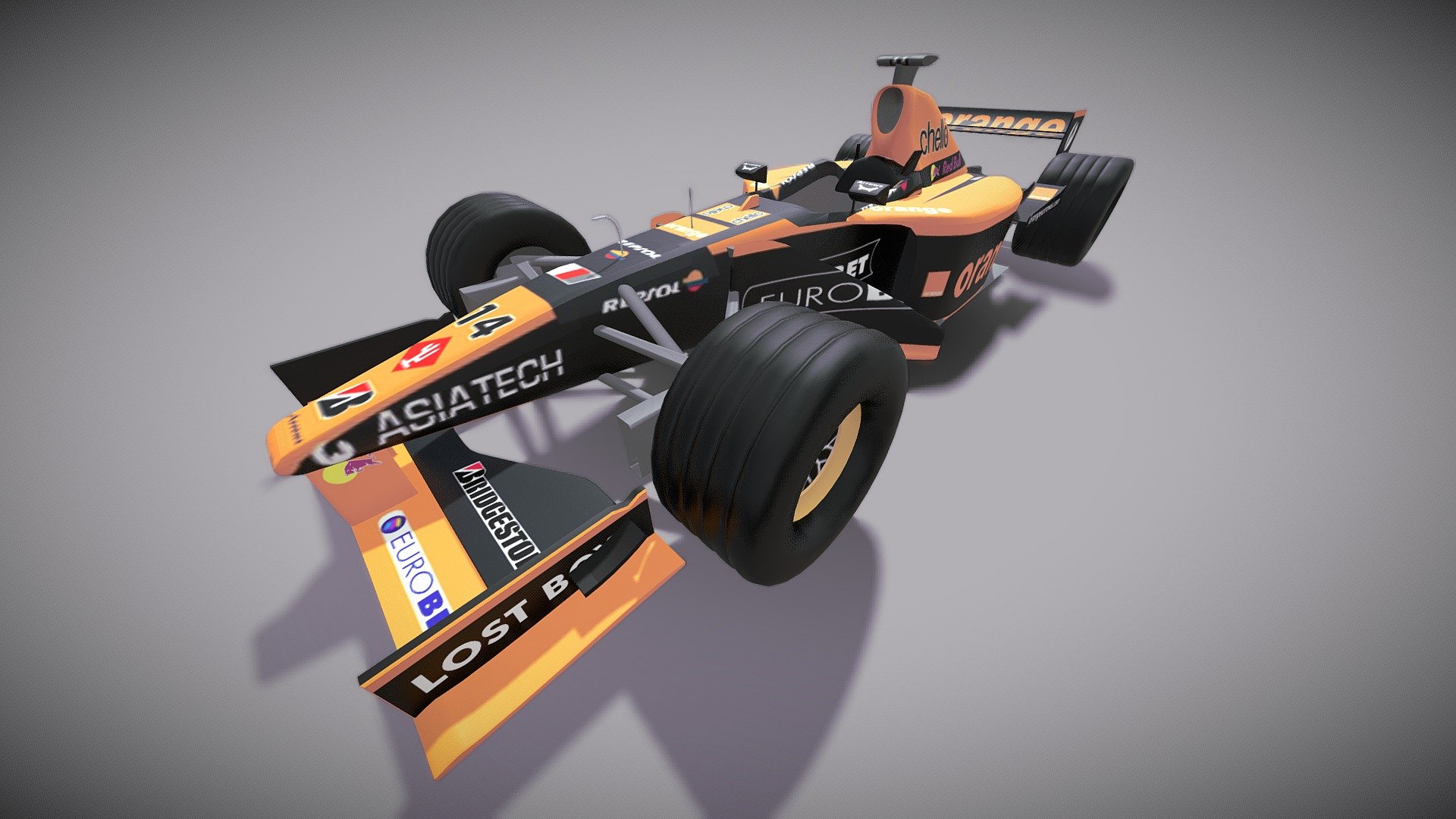 F1 Race Car - 3D model by dm.vaibhav1442 [6f2421e] - Sketchfab