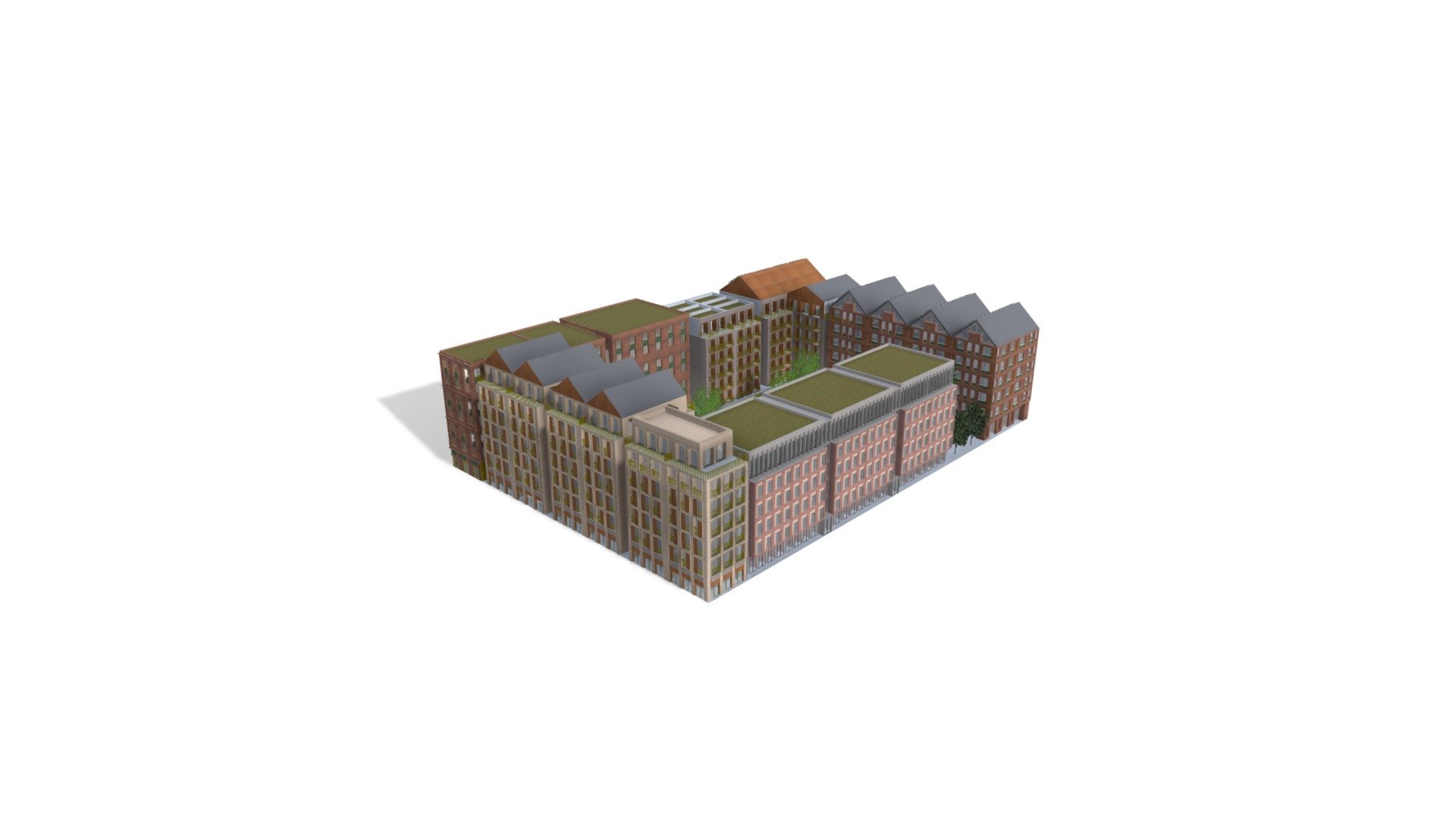 Perimeter building - 3D model by Capita Place (@capitaplace) [6f2442f ...