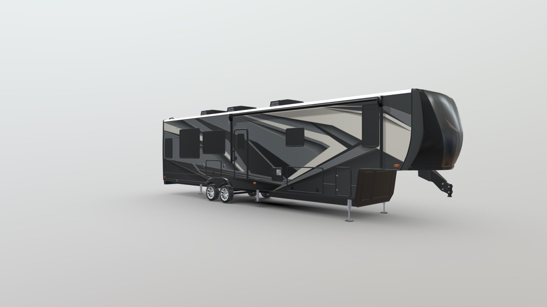 Luxury Fifth Wheel - 3D model by bgfarris [6f24c61] - Sketchfab