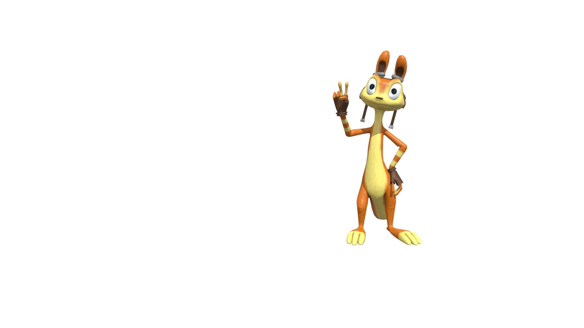 Daxter pose - 3D model by Jesús Lissen (@jesus.lissen98) [6f26494 ...