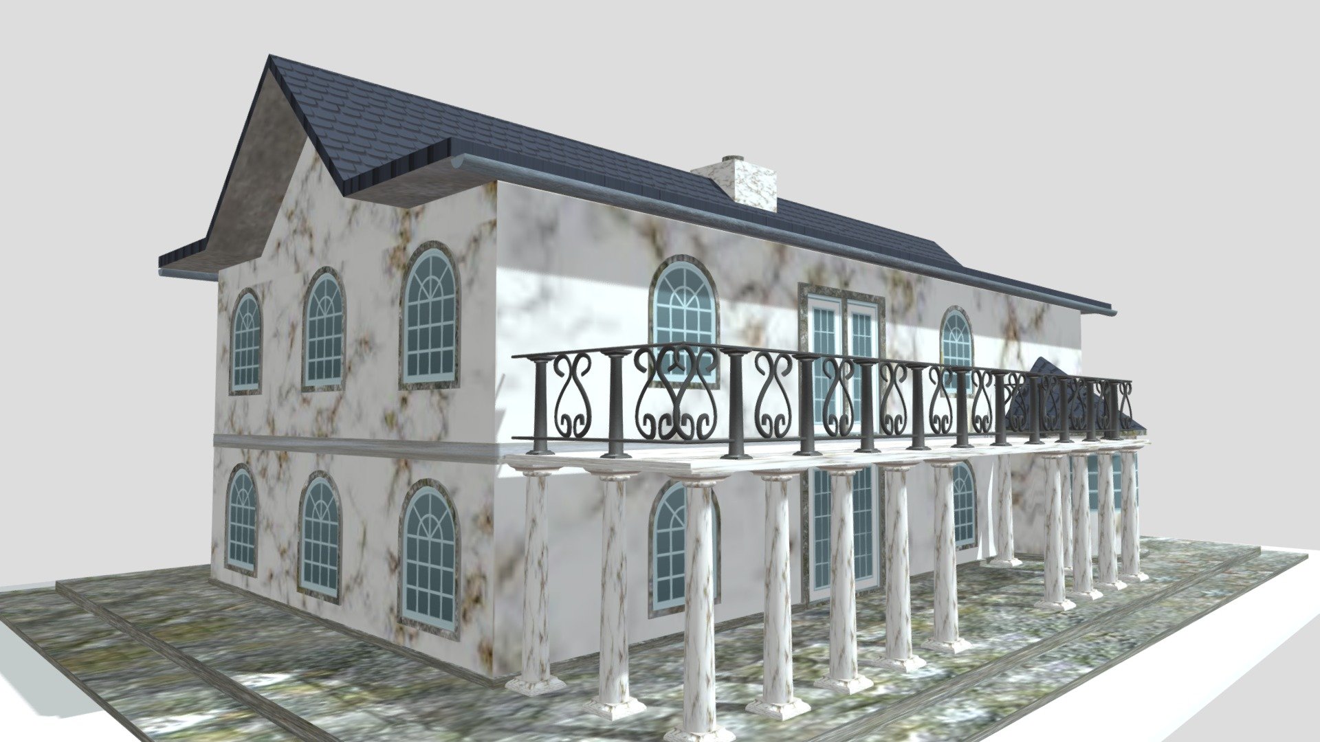 House 04 - Download Free 3D model by gogiart (@agt14032013) [6f27525] - Sketchfab