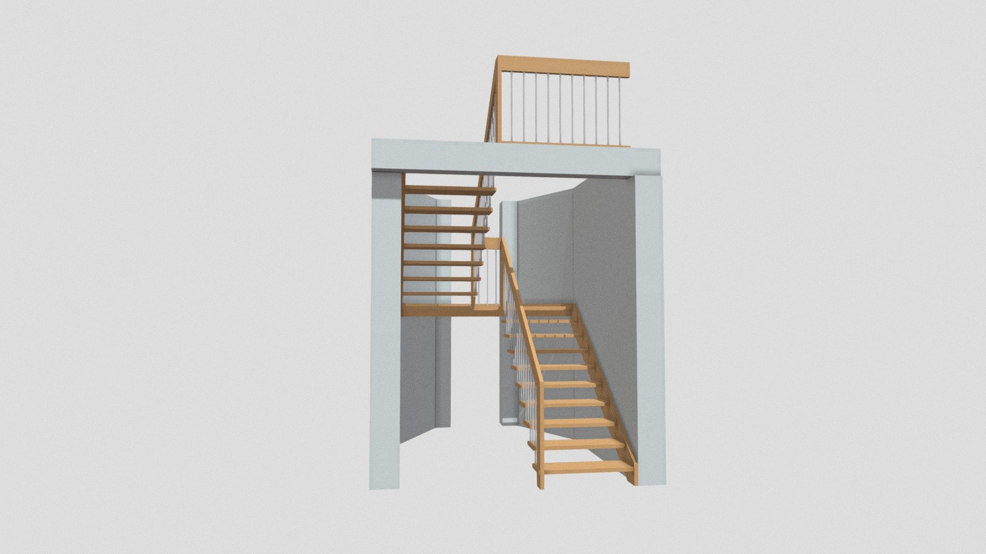 С одной площадкой - Download Free 3D model by guseu [6f27753] - Sketchfab