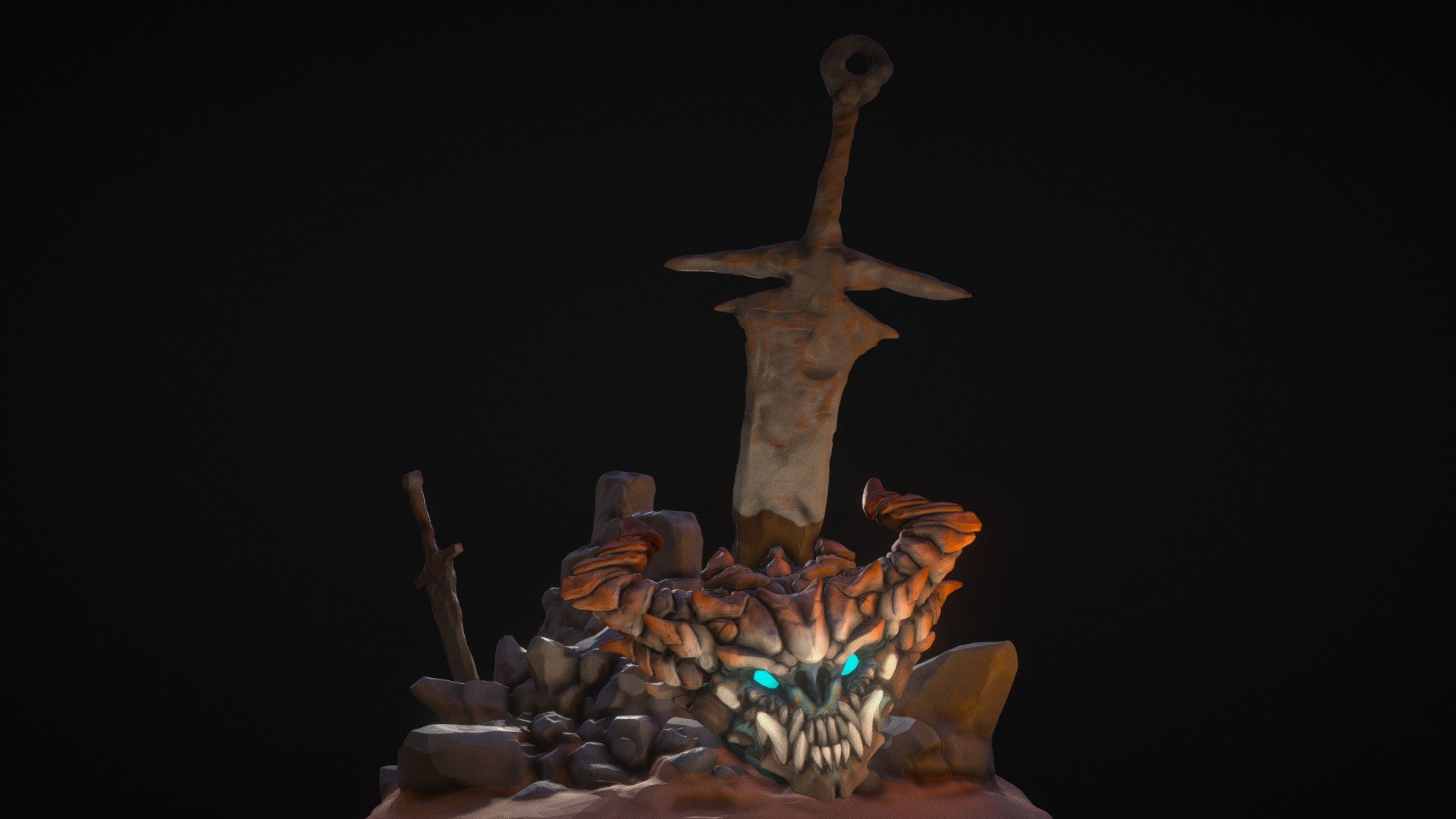 Orc throne - 3d Printing - Buy Royalty Free 3D model by AntonioSerrano ...