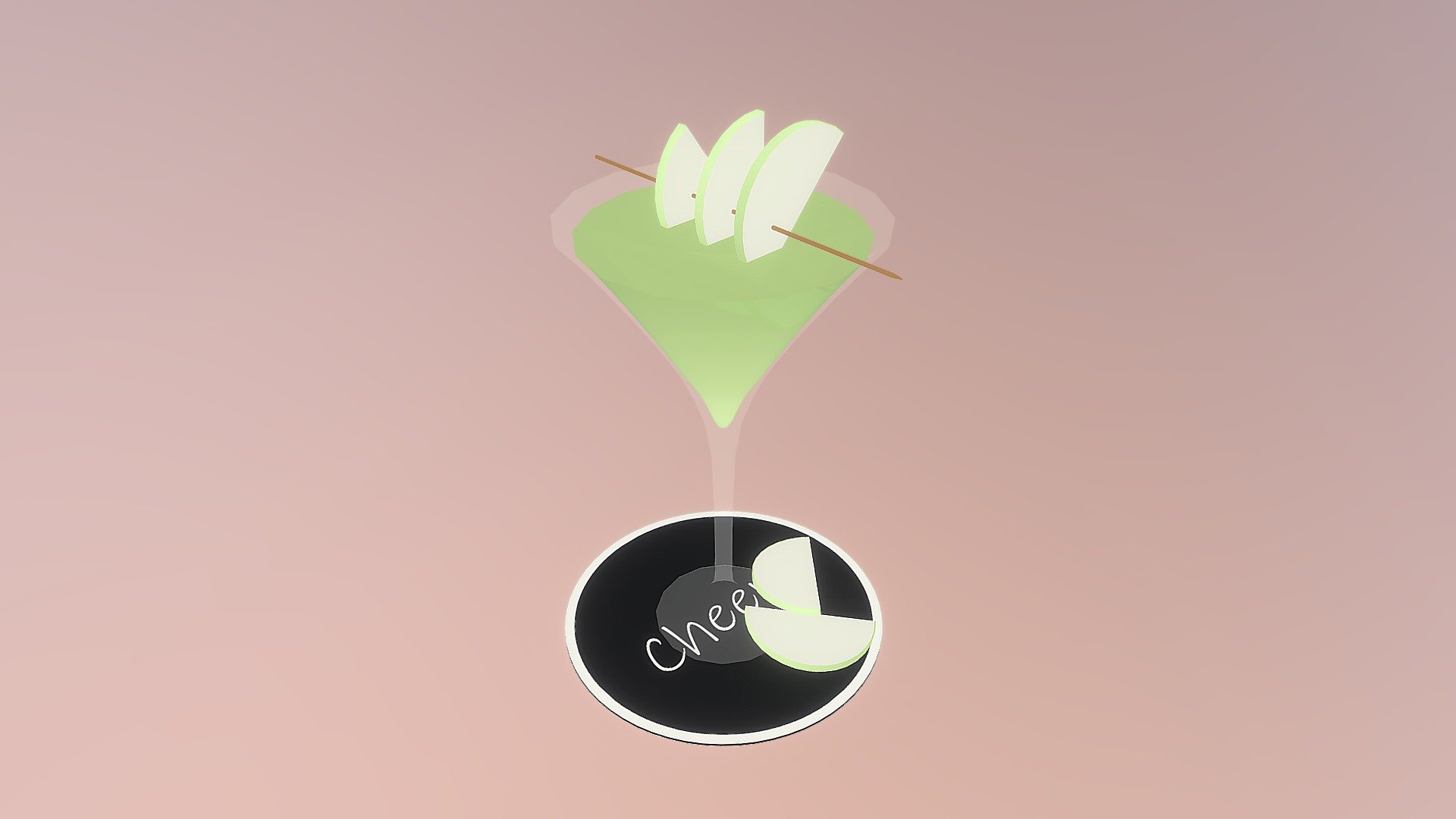 Toon Appletini - 3D model by AlexanderPfeifer [6f28bec] - Sketchfab