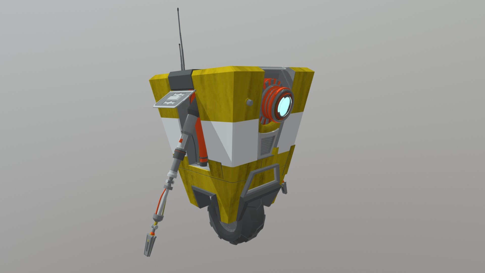 Claptrap - 3D model by maglions [6f28f39] - Sketchfab