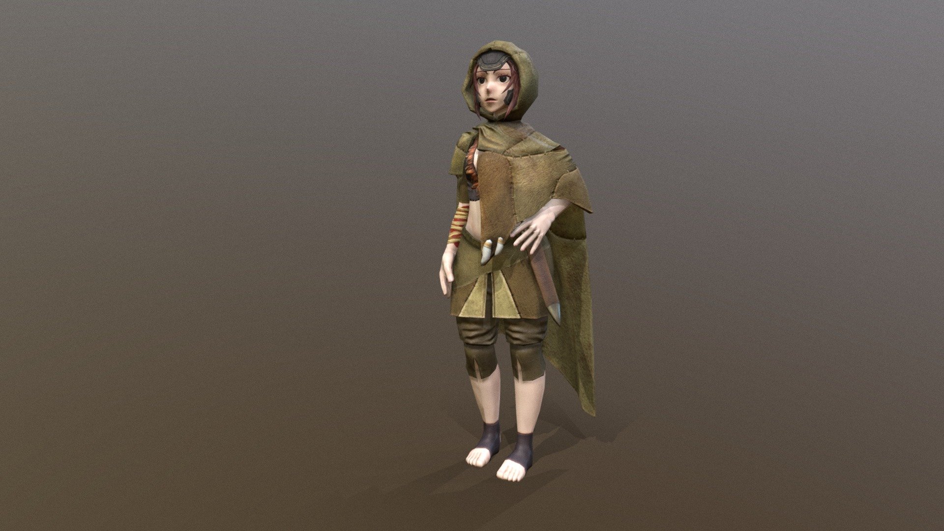 Wandering Merchant流浪商人 - 3D model by raystudent2 [6f292f1] - Sketchfab