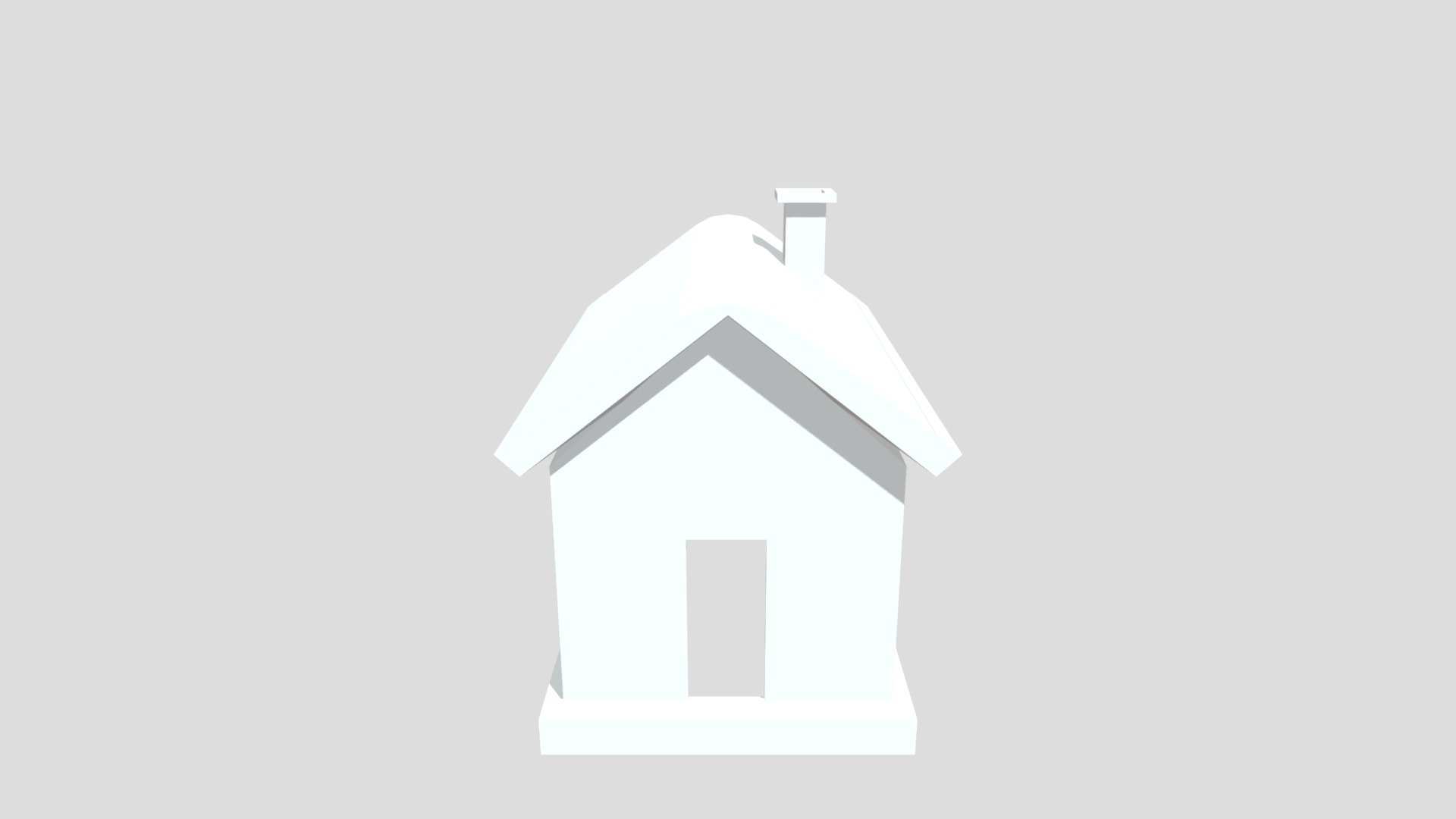 Basic House - 3D model by gwenbec1 [6f2973e] - Sketchfab