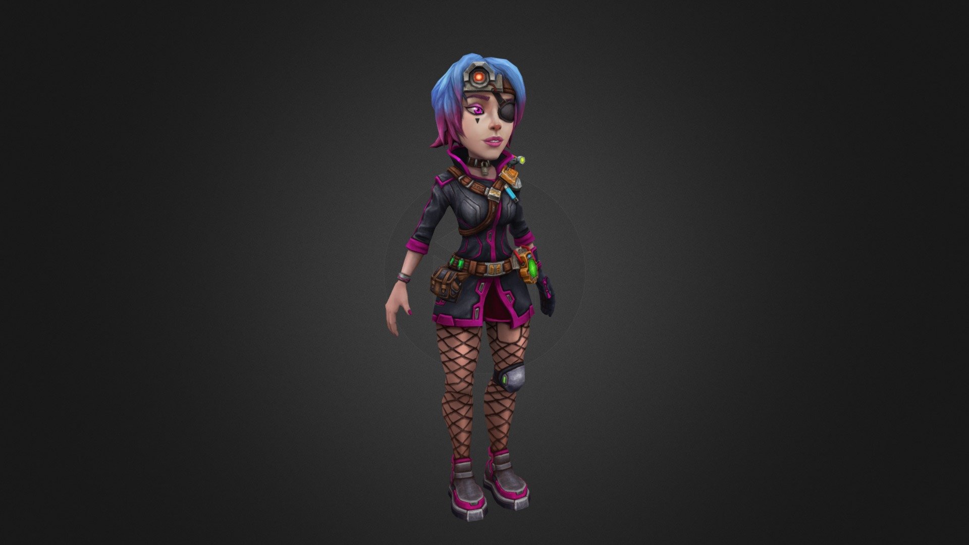 Mini - 3D model by CC (@ccsf) [6f2a2ef] - Sketchfab
