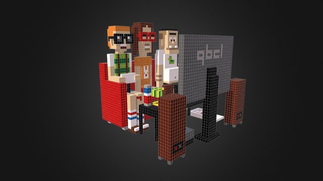 3d-pixel 3D models - Sketchfab