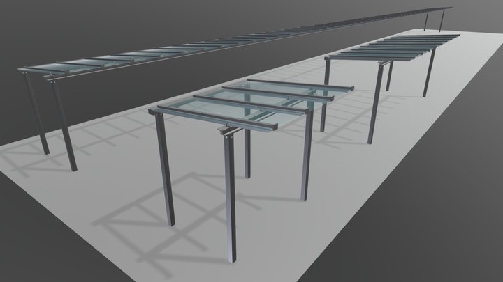 Glass-roof 3D models - Sketchfab