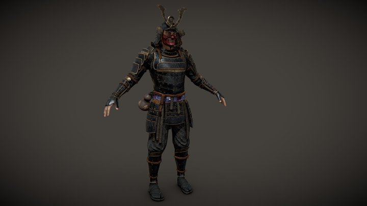 Samurai 3D models - Sketchfab