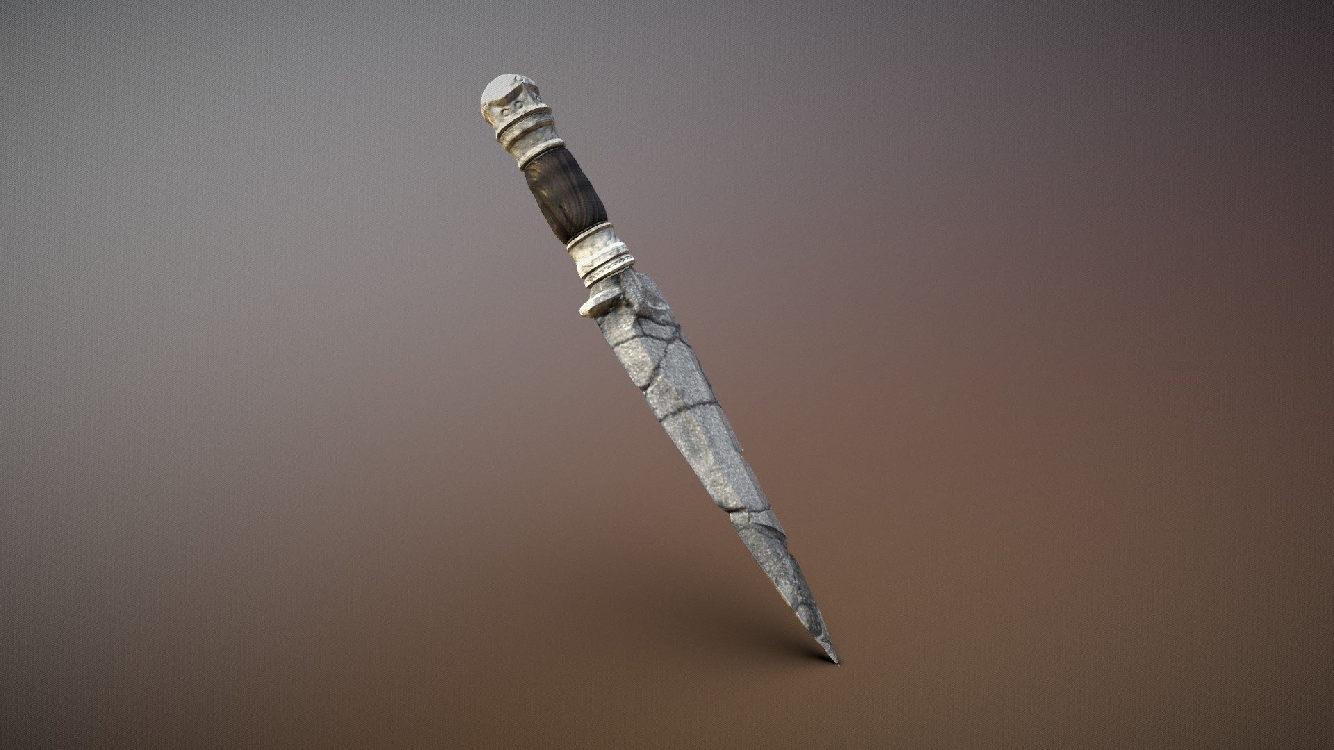 Stone_Knife - 3D model by BaldricBell [6f2c259] - Sketchfab