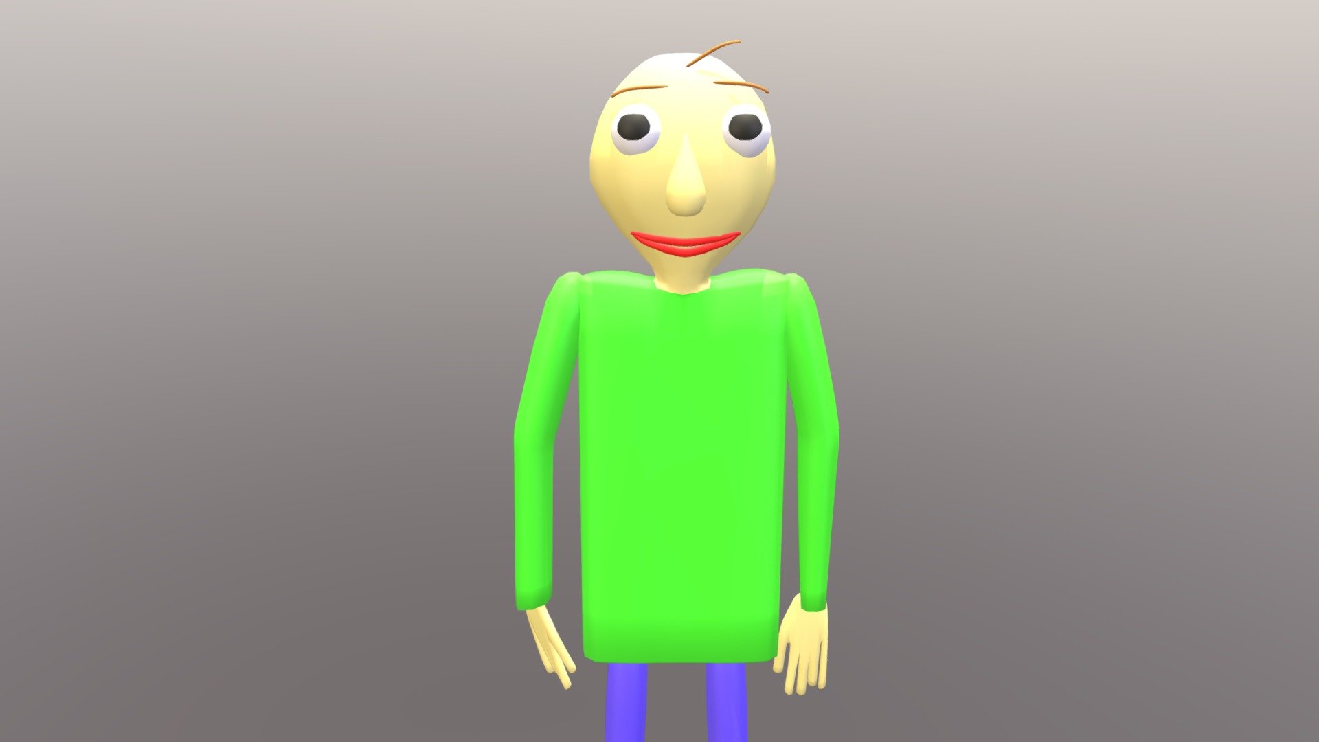 Baldi 3D model By TimeForRick - Download Free 3D model by Baldi And ...