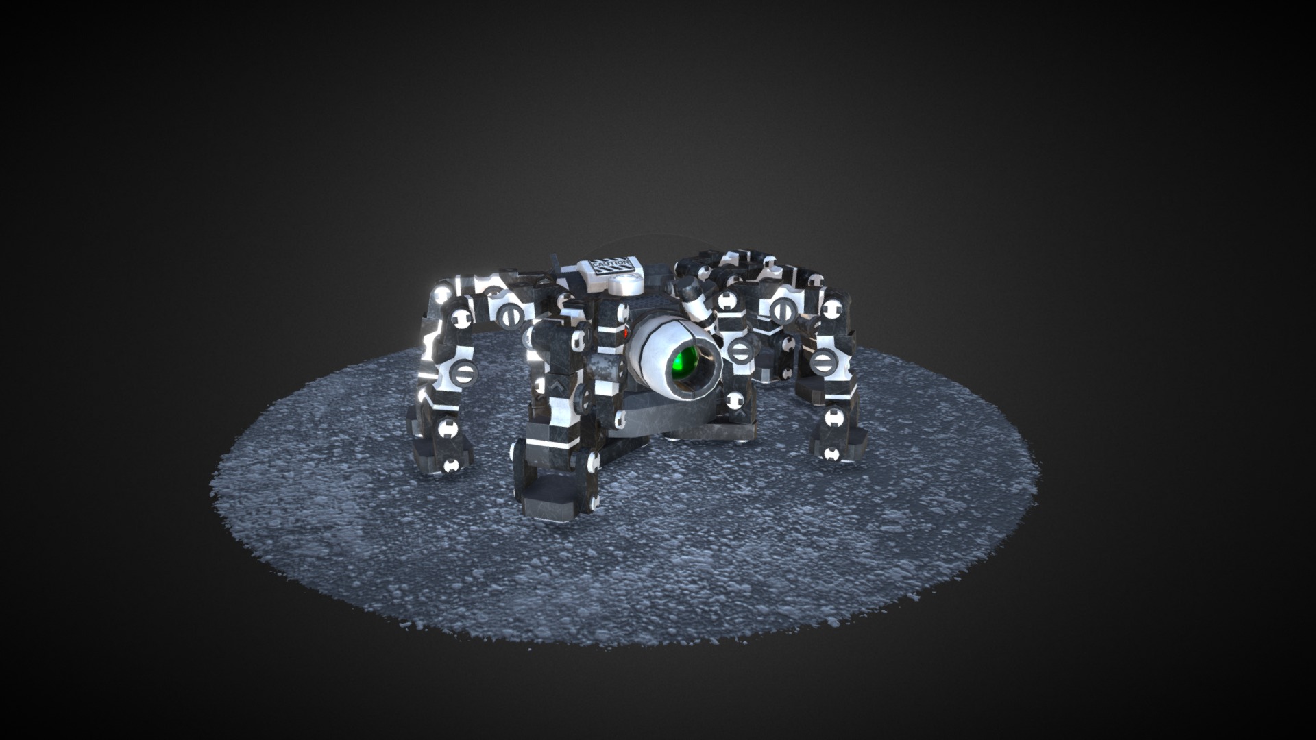 Spider Mech - 3D model by egor69ok [6f301b0] - Sketchfab