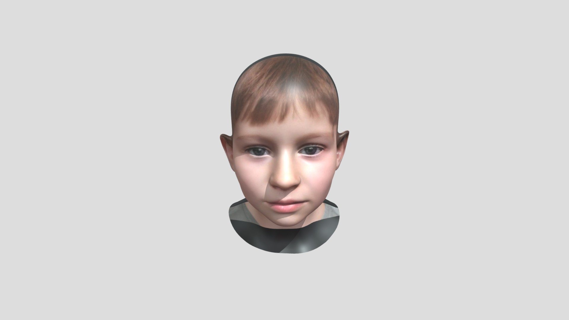 Boy face - Download Free 3D model by krtu [6f30e09] - Sketchfab