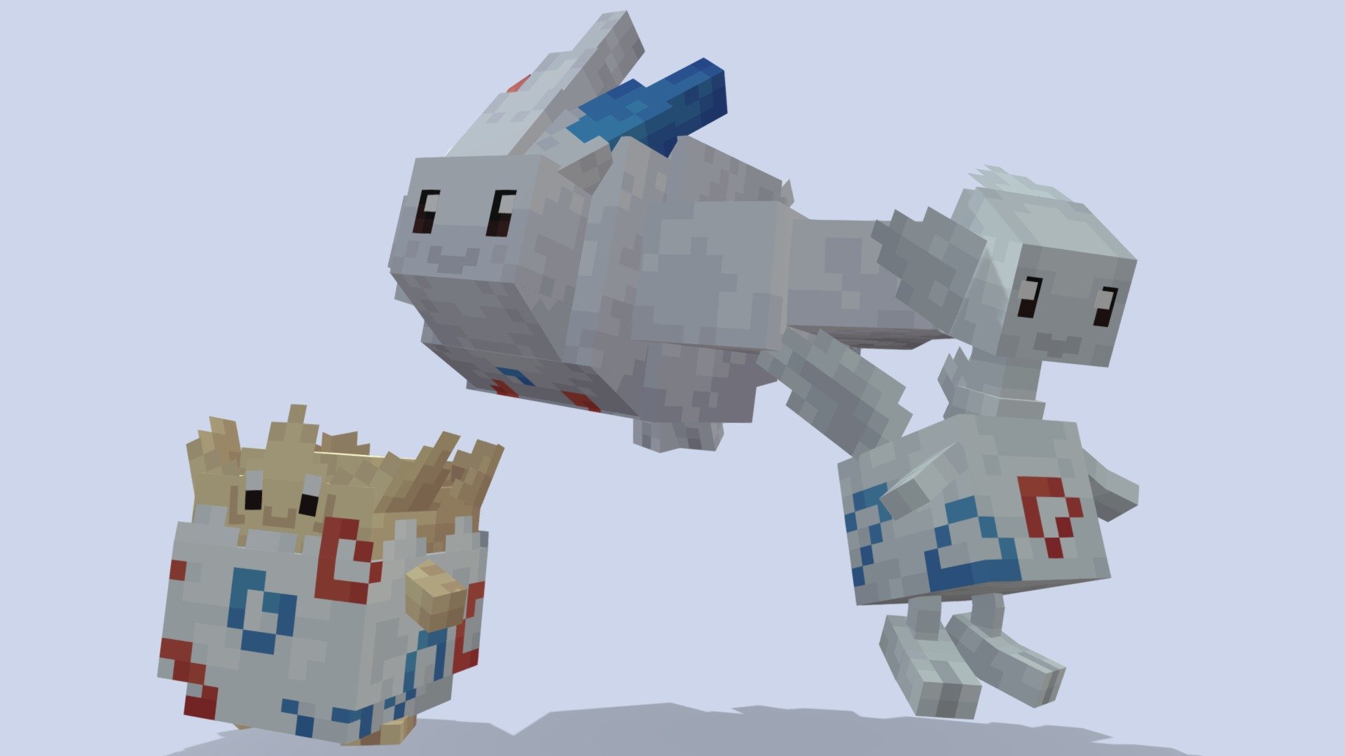 Togepi Line (Cobblemon) - 3D model by heaveninvoid_ [6f32ab2] - Sketchfab