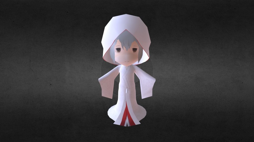 White scale - 3D model by Ting_Yu (@W_m) [6f35a01] - Sketchfab