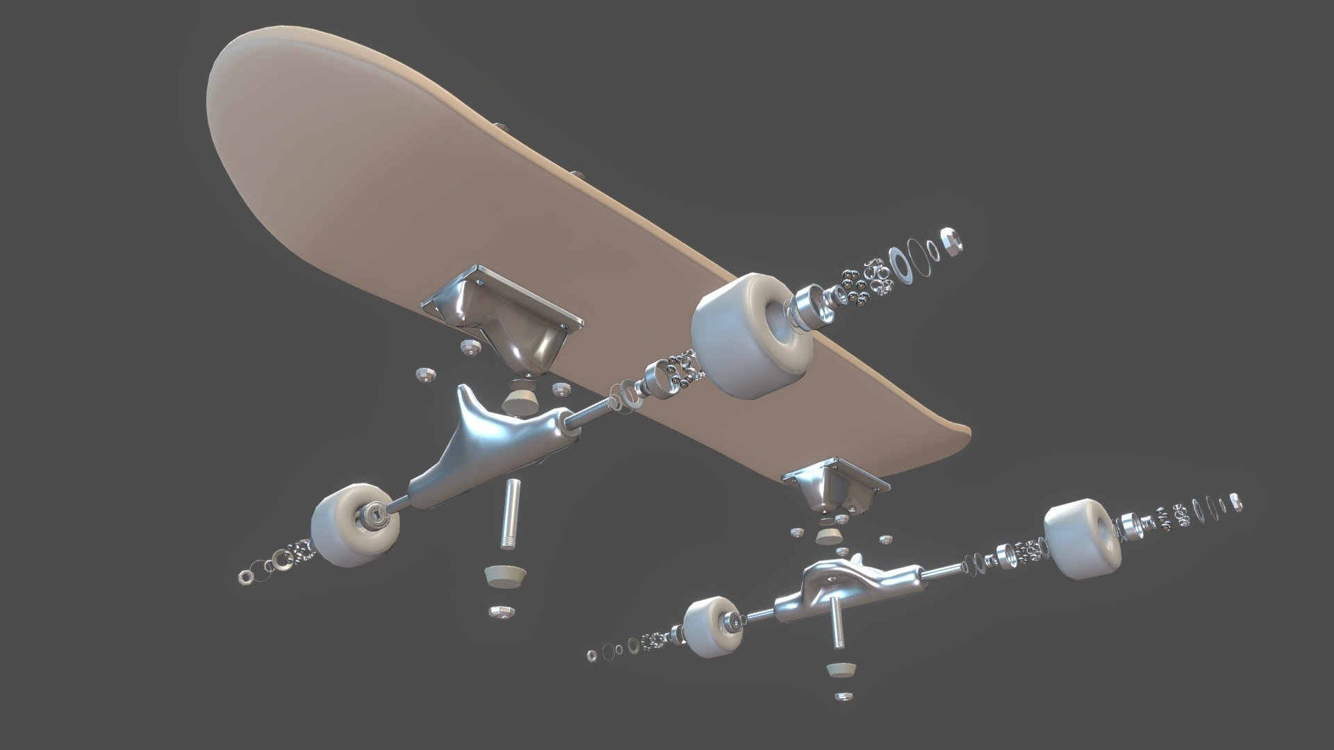 Skate - Buy Royalty Free 3D model by ericpr23 [6f36878] - Sketchfab Store