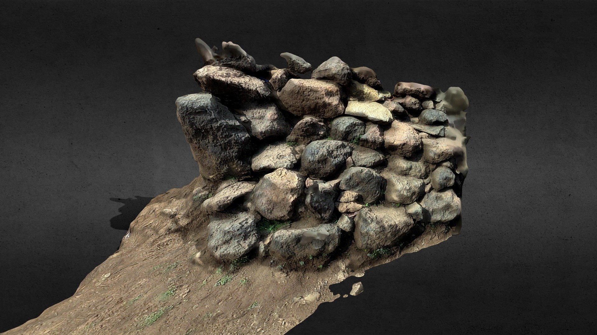Rock Pile Photoscan - Download Free 3D model by HotFrost (Atharva Taras ...