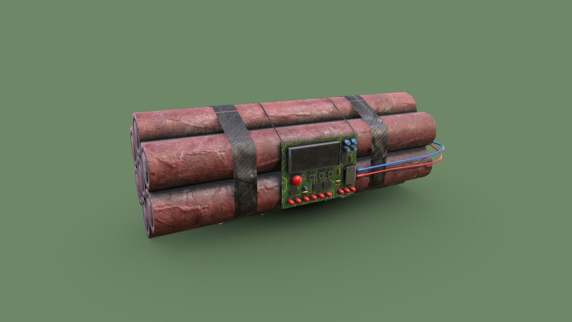 TNT Sack - Download Free 3D model by Warkarma [6f36d2f] - Sketchfab
